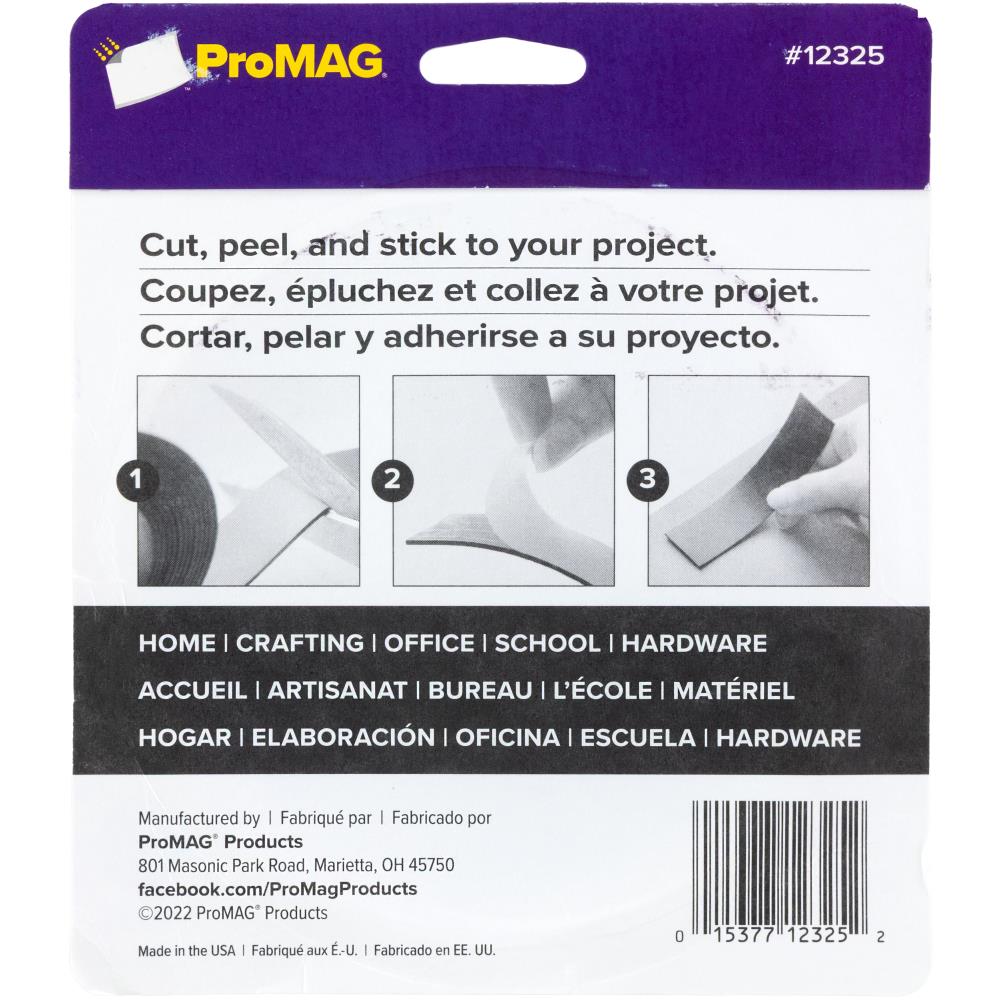 ProMag Adhesive Magnetic Tape- 12.7mm x 7.62m – TKPaperboutique