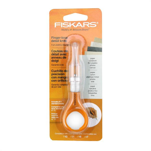 Fiskars Finger Loop Craft Knife – TKPaperboutique